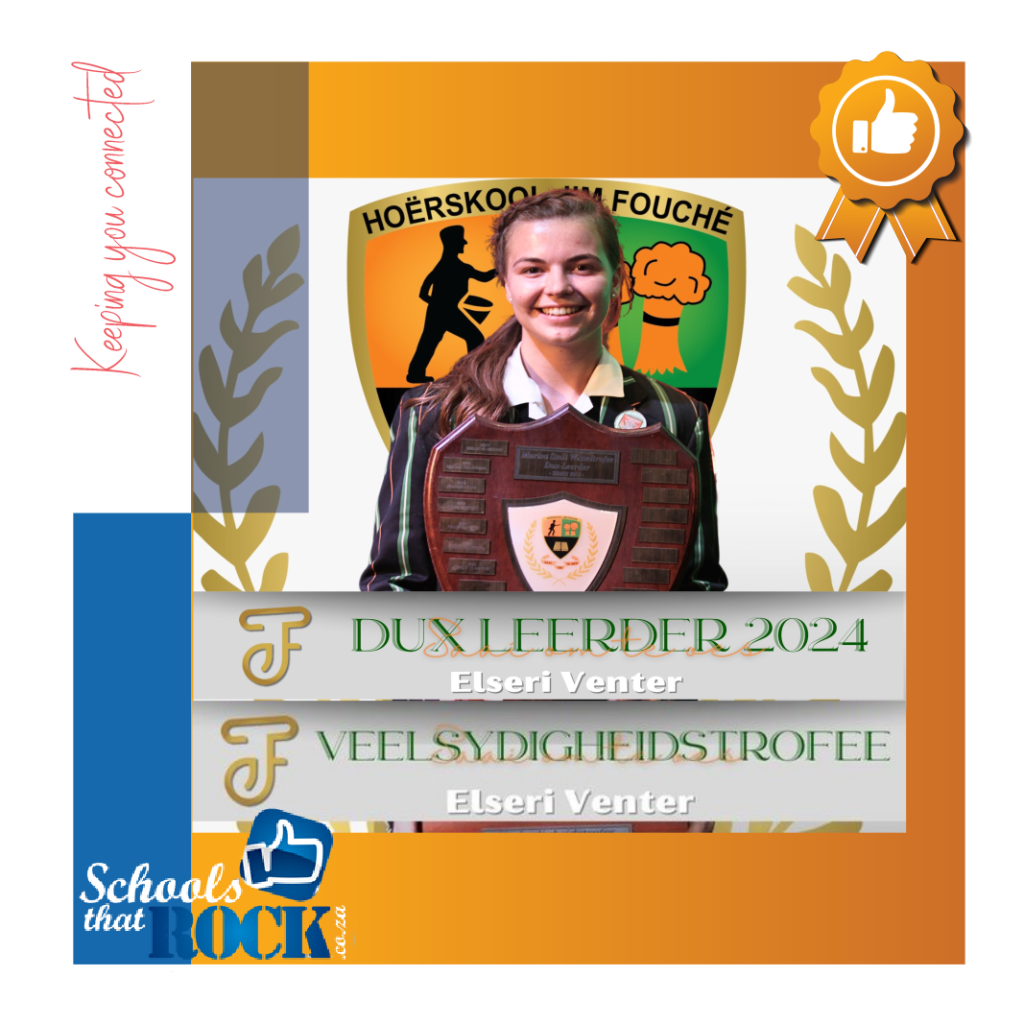 Akademiese toekennings 2024 - Hoërskool Jim Fouché