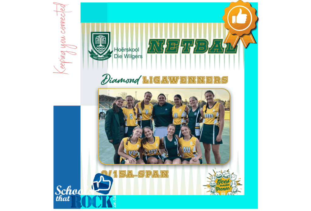 Netbal Prestasies 2025 - Hoërskool Die Wilgers