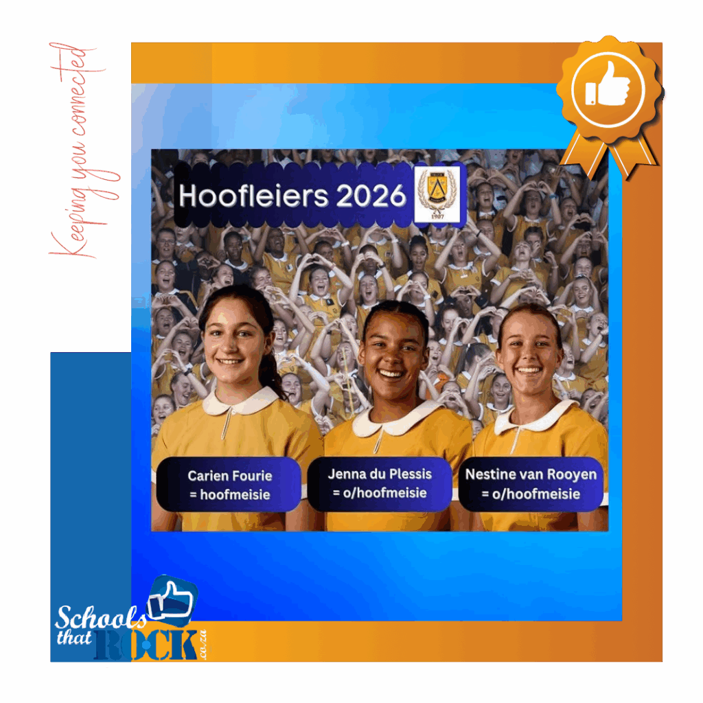 Leierskapspan 2026 - Hoër Meisieskool Oranje bekendmaking
