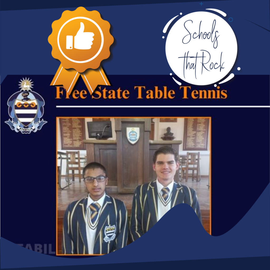 Free State Table Tennis - Grey College